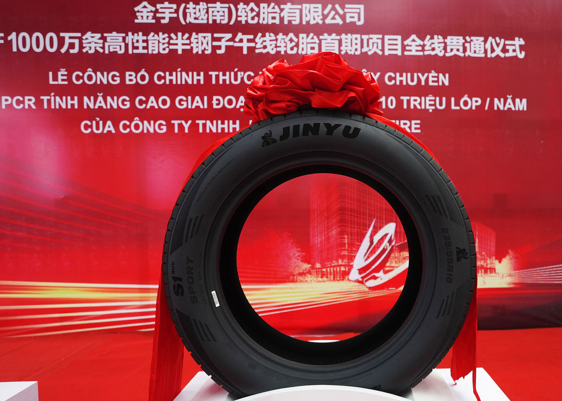 Jinyu Tire inaugura lo stabilimento in Vietnam - Pneusnews.it